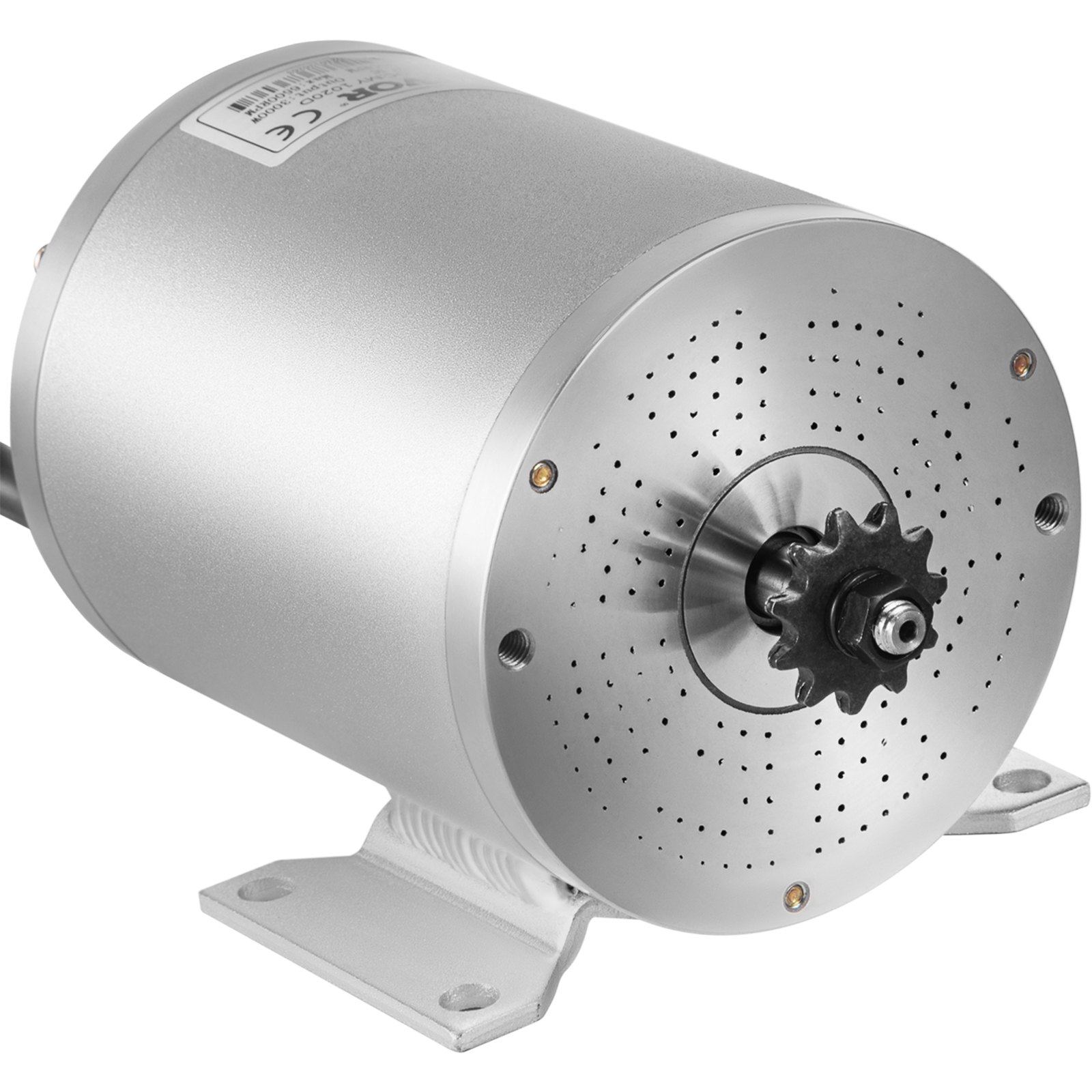 VEVOR Elektrische Borstelloze Gelijkstroommotor 72 V 3KW 4900 omw/min ...