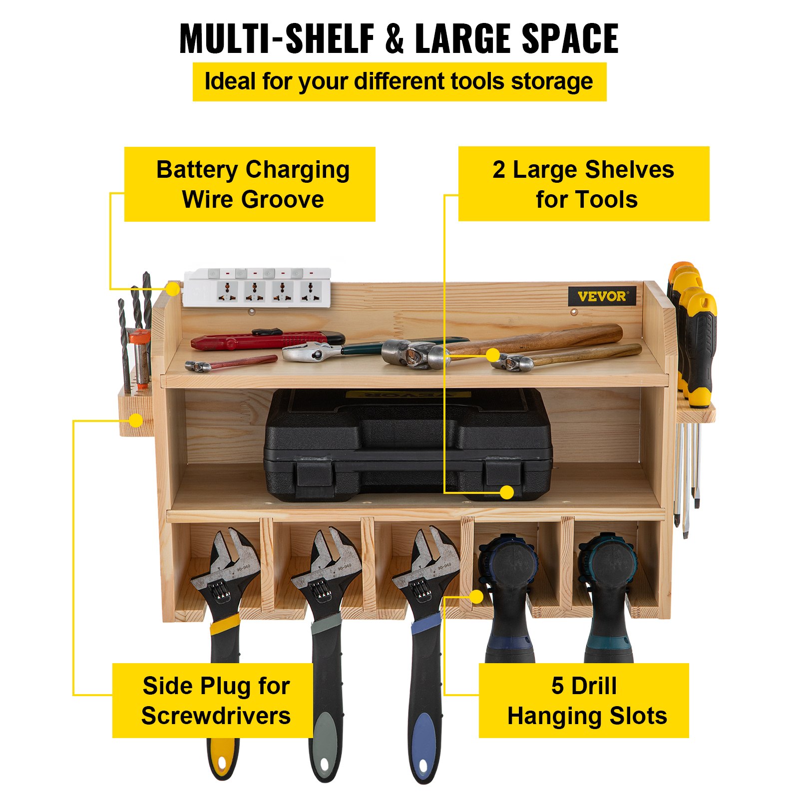 Vevor Tool Box: An Indispensable Ally for Organized and Protected Tools