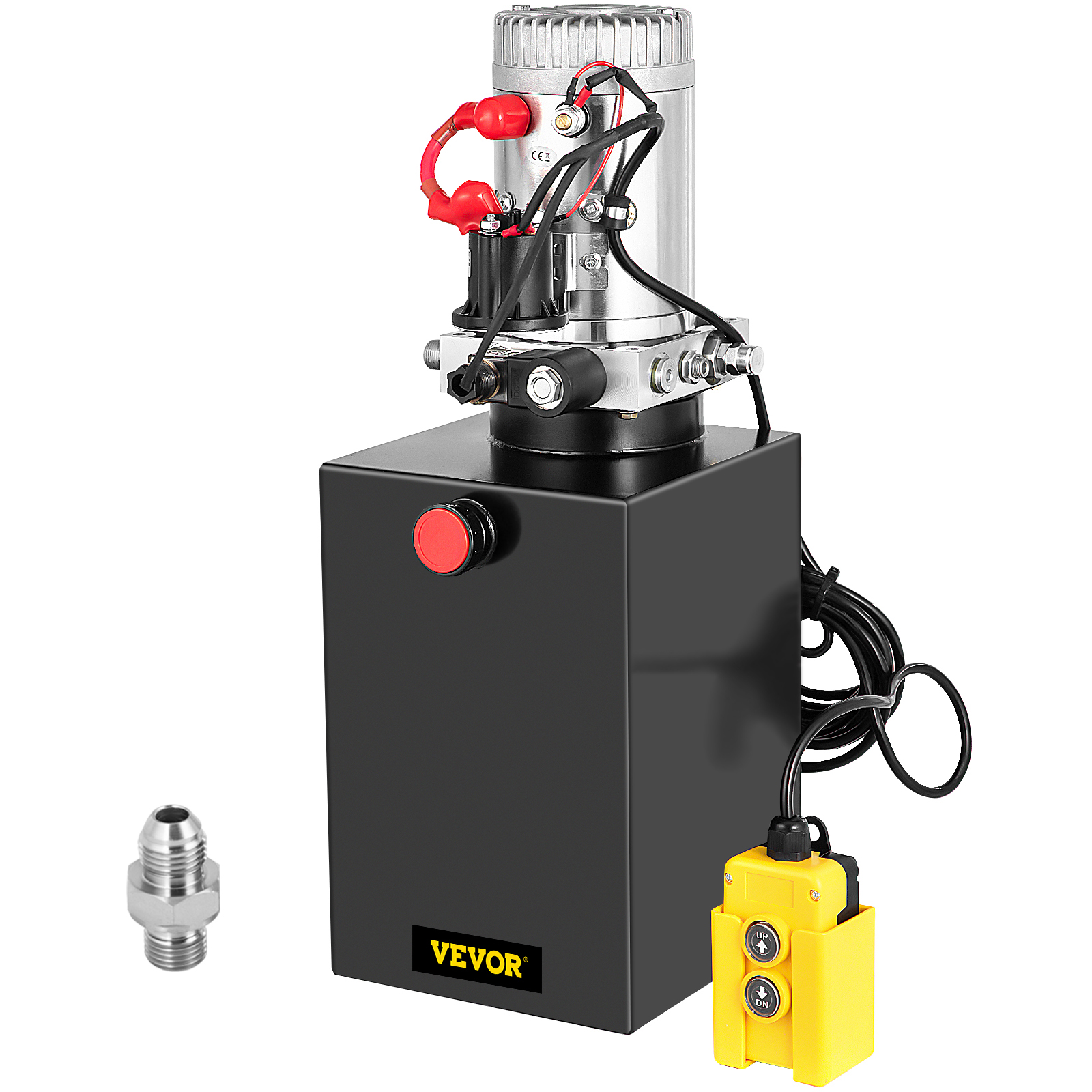 13 Quart Single Acting Hydraulic Pump Dump Trailer Unloading Unit Pack ...