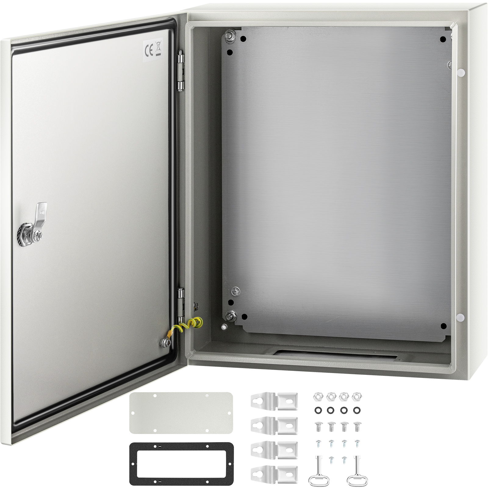 VEVOR NEMA Steel Enclosure, 20 x 16 x 6'' NEMA 4X Steel Electrical Box ...