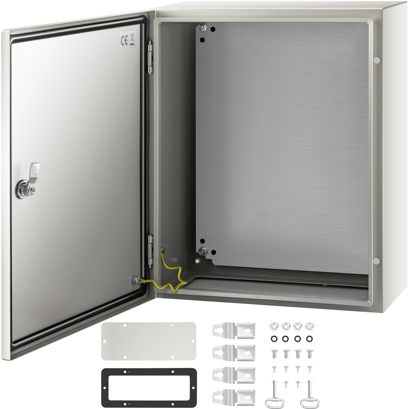 Vevor 20x16x8'' Carbon Steel Electrical Enclosure Wall Mount Junction ...
