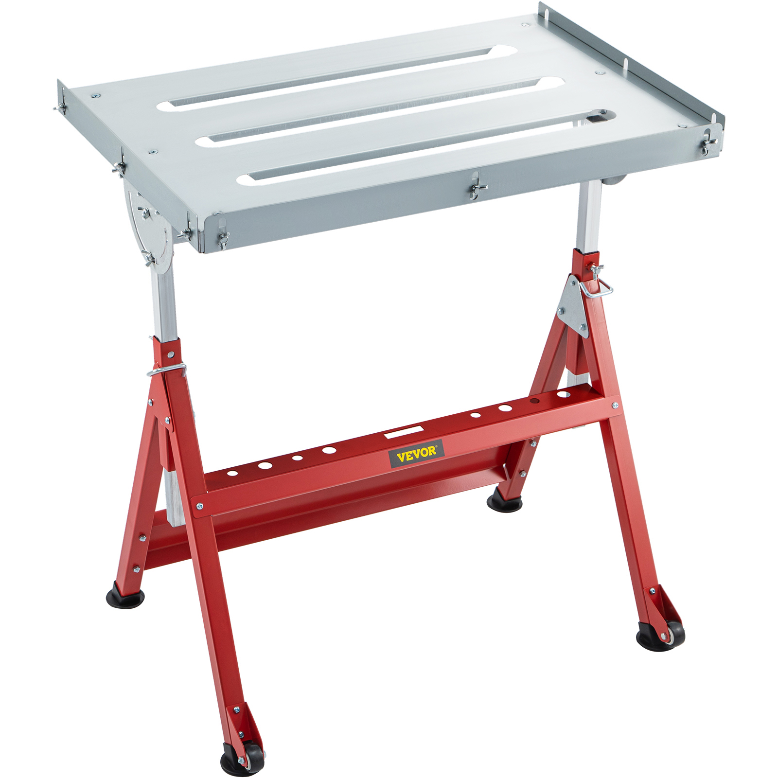 VEVOR Welding Table Steel Welding Table 91.5 x 61 cm Adjustable Height ...
