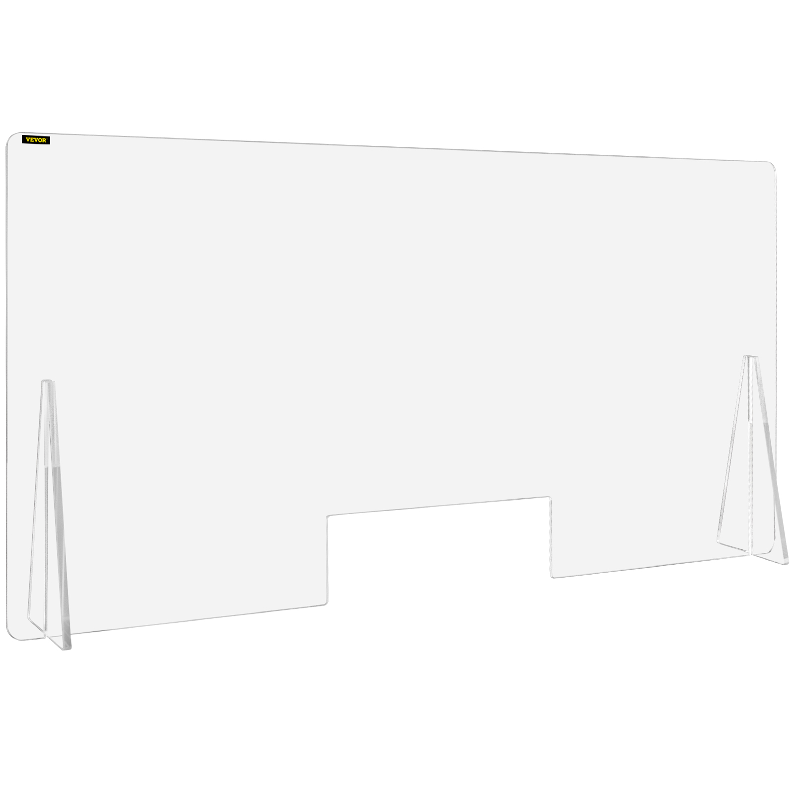 Vevor Sneeze Guard For Counter Acrylic Shield 24" X 48" With ...
