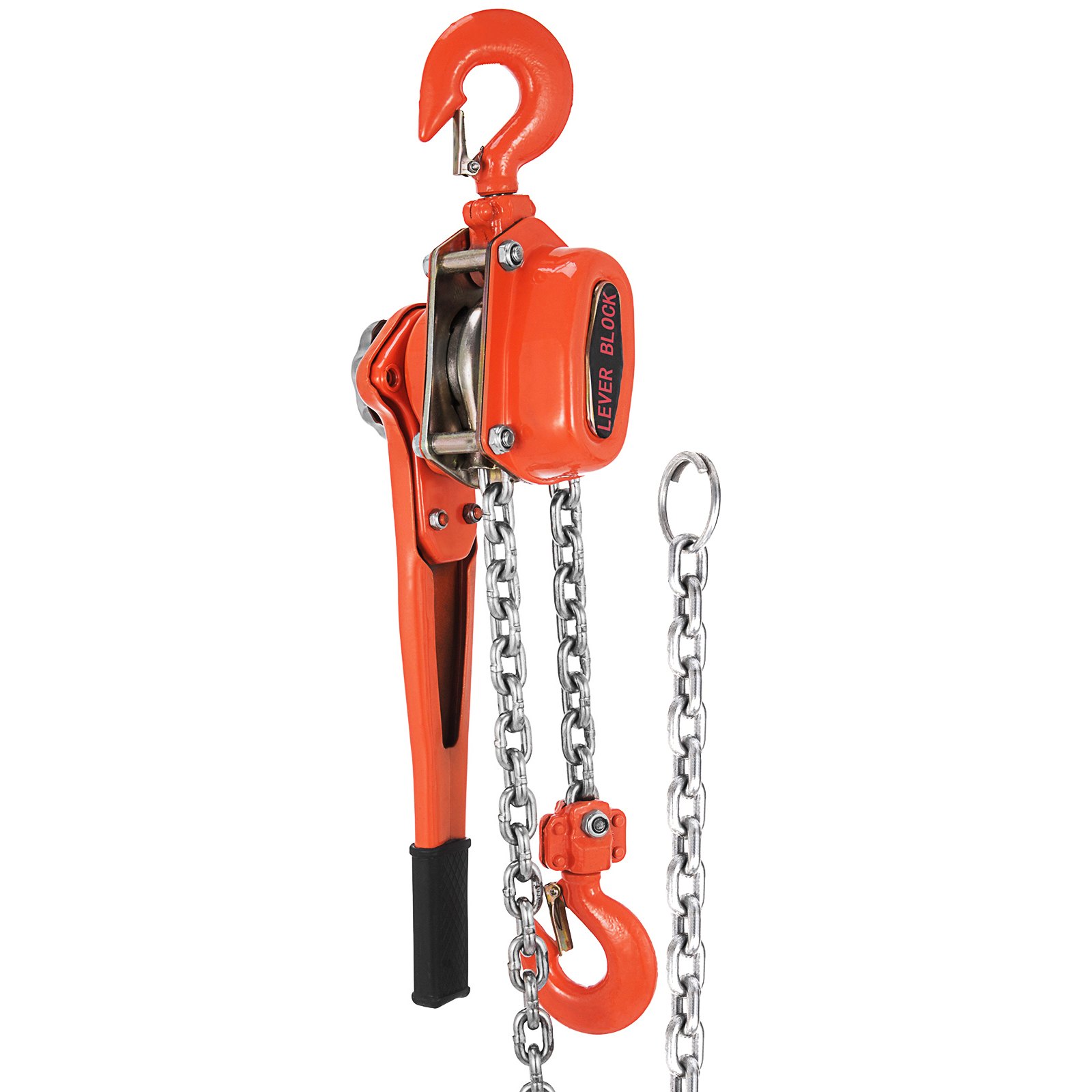 VEVOR Manual Lever Chain Hoist 3300 lbs, Chain Come Along 20 feet ...