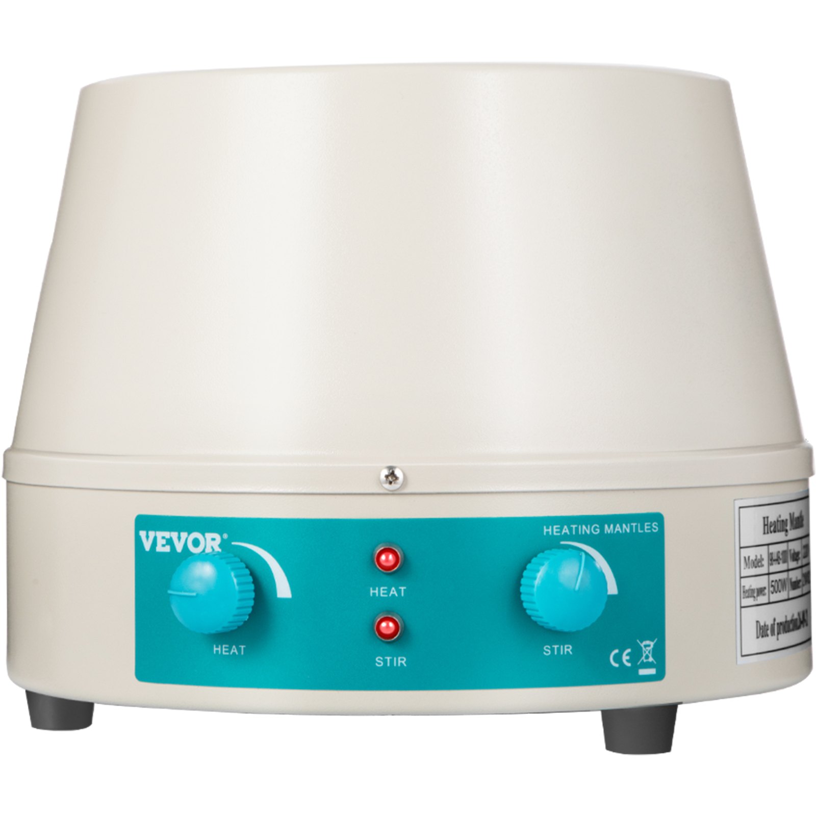 VEVOR Heating Mantle 1000ml Magnetic Stirrer Heating Mantle 350W ...