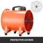 VEVOR Utility Blower Fan 10 Inch Portable Ventilator High Velocity ...