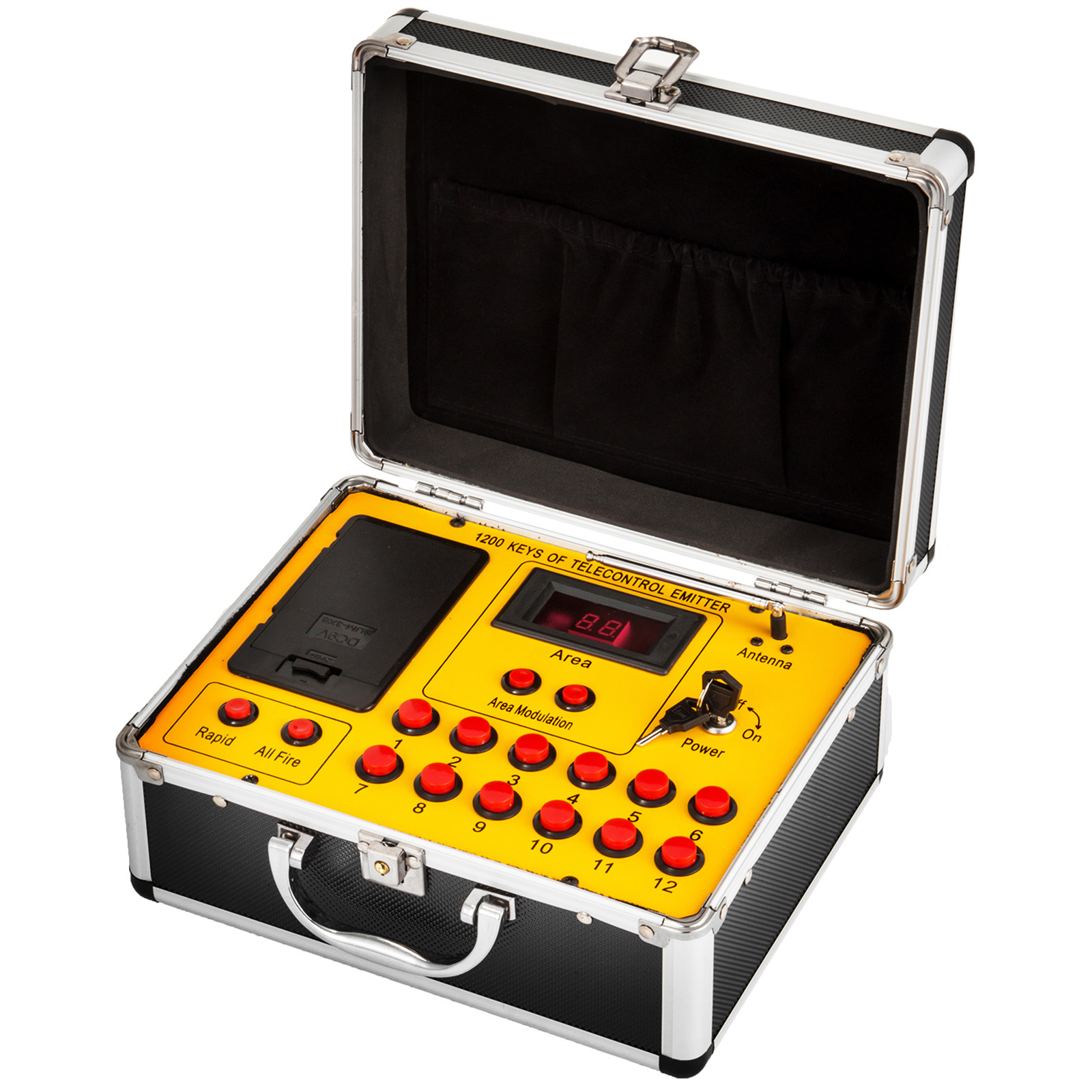 VEVOR 24 Cues 500 Meters Fireworks Firing System 1200 Wireless Control ...