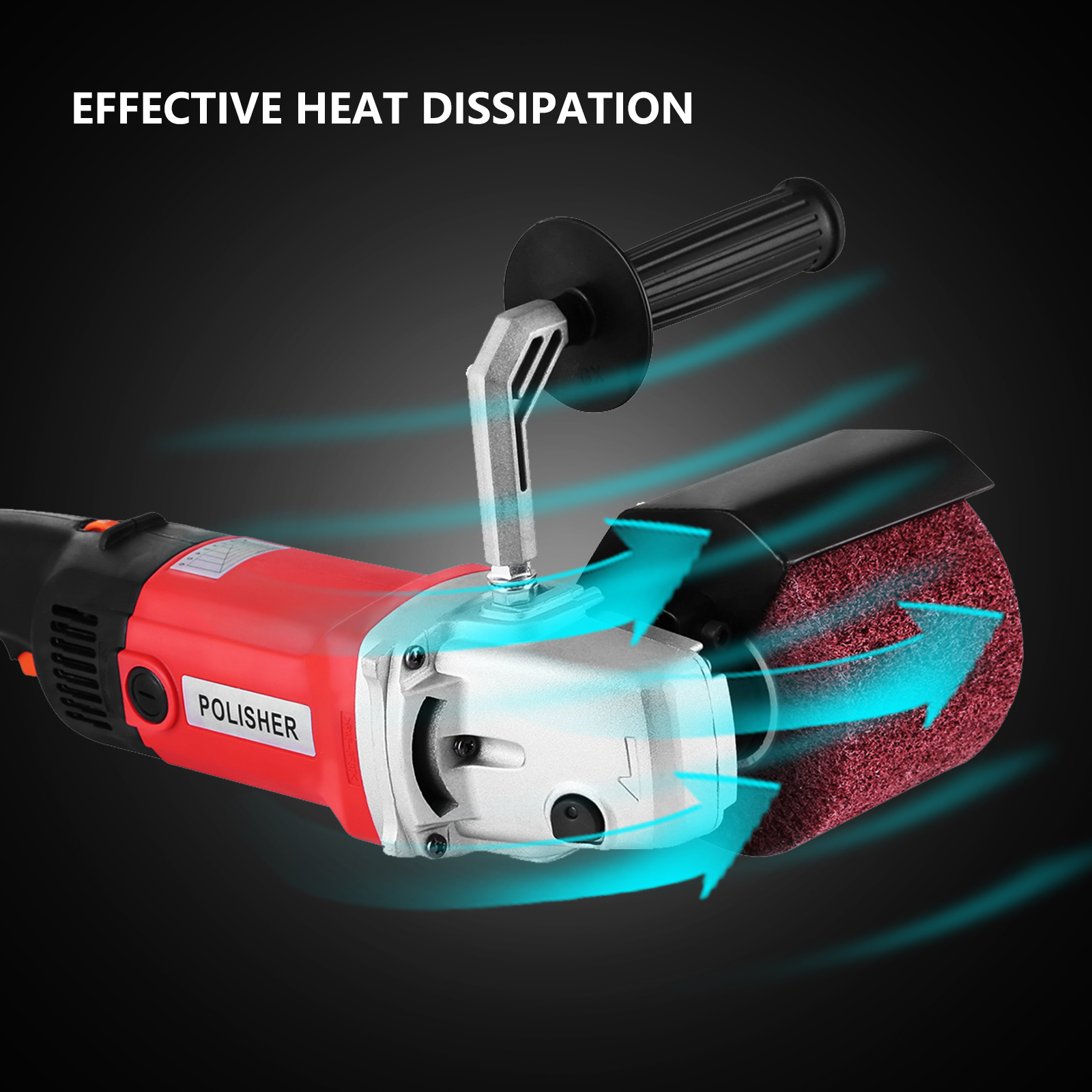 VEVOR Electric Burnishing Machine Polishing Burnisher / Sander ...