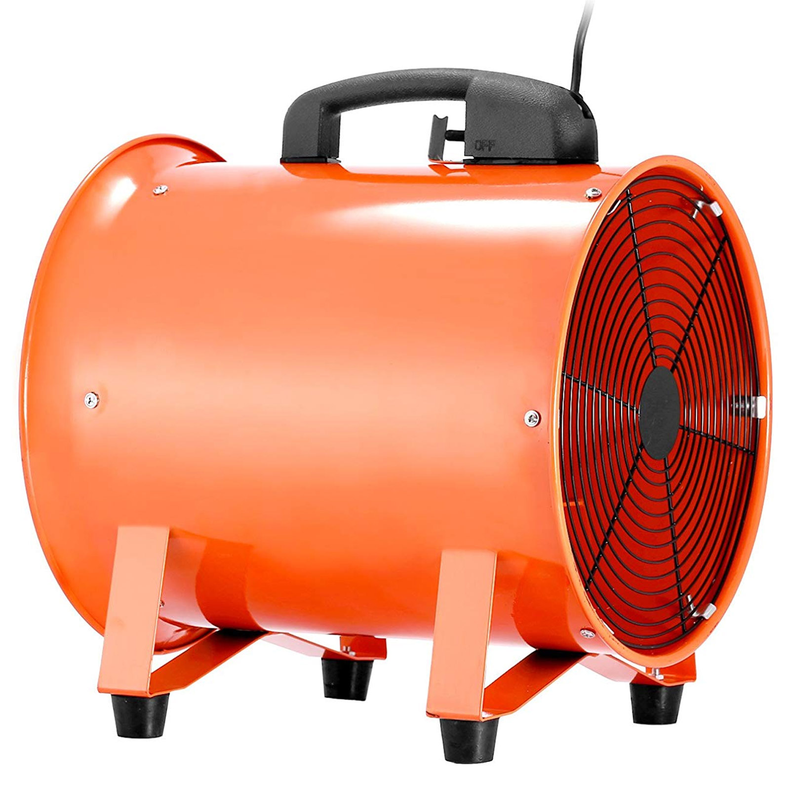 12" Portable Industrial Axial Ventilator Blower Workshop Extractor Fan ...