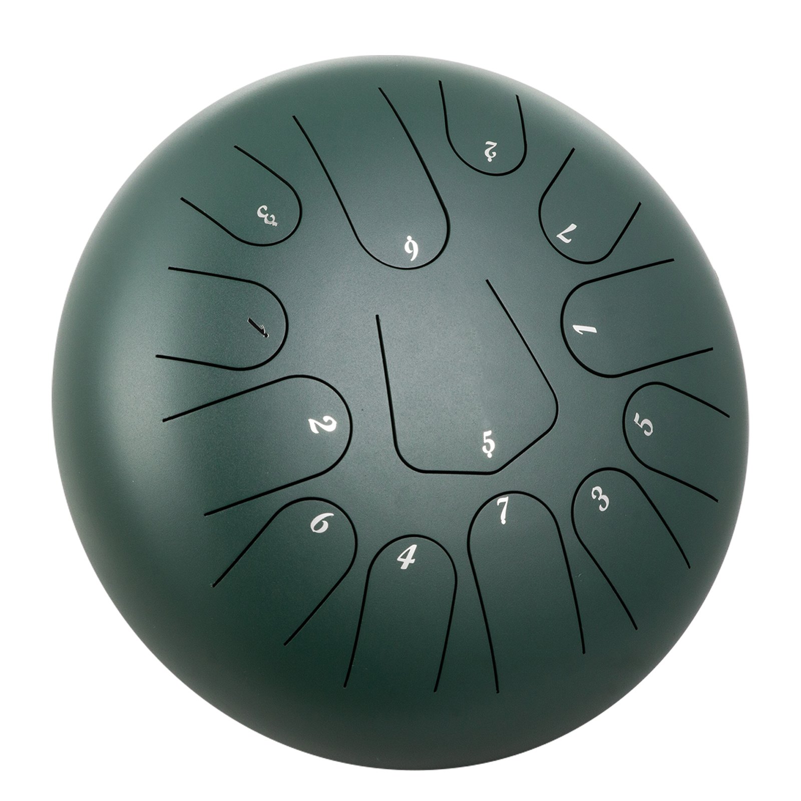 VEVOR Steel Drum 13 Notes Percussion Instrument 12 Inches Tongue Drum ...