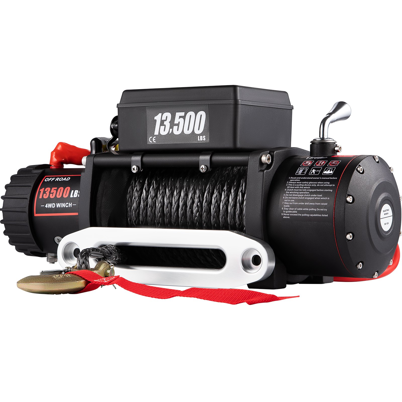 VEVOR VEVOR 13500 LBS Electric Truck Winch12v Electric Winch ATV ...