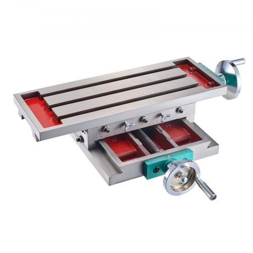 VEVOR Milling Working Table 17.7 X 6.7 Inch, Compound Milling Machine ...