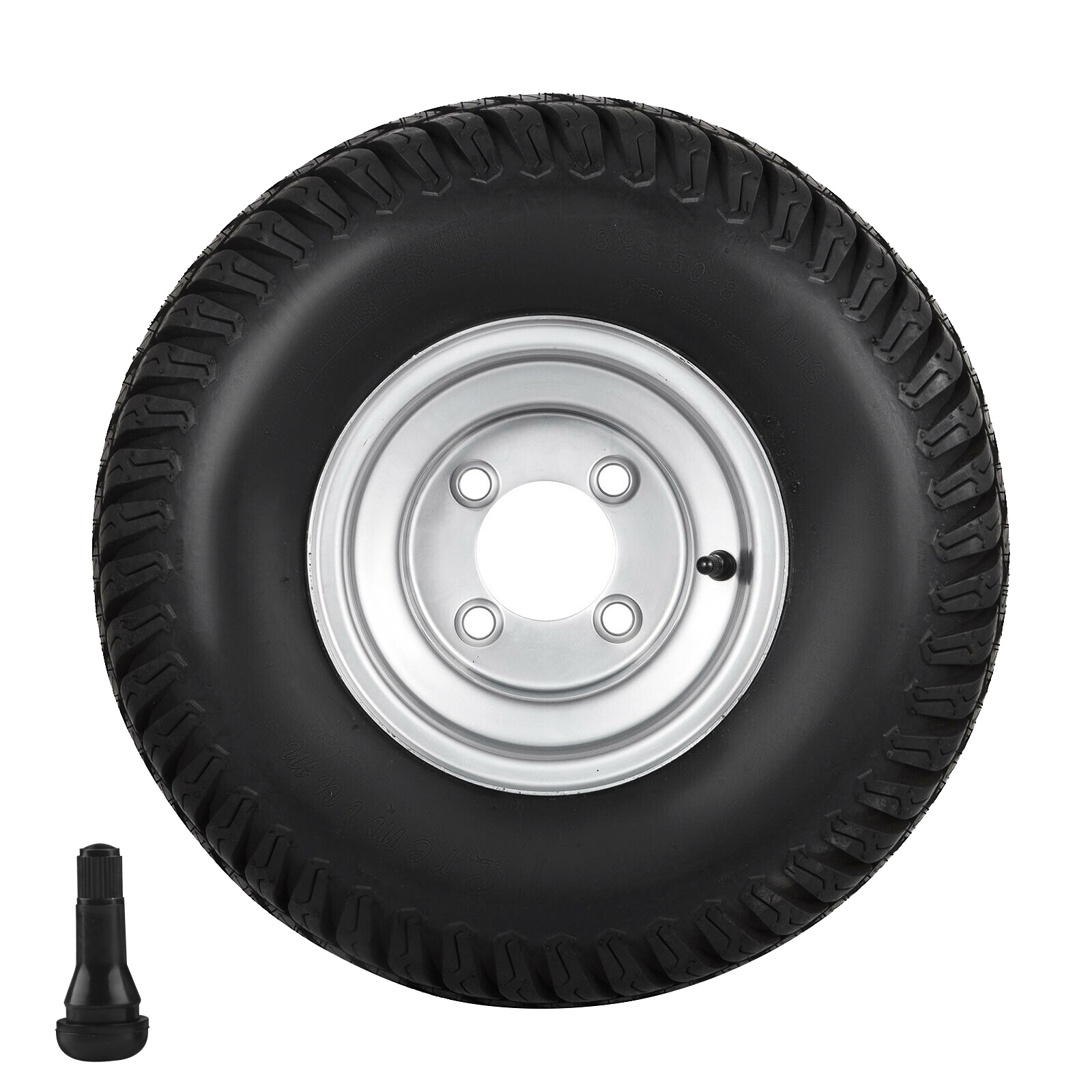 18x9.50-8 Go Kart Tire Rim Wheel Assembly Zero Turn 18/950-8 1070LB ...