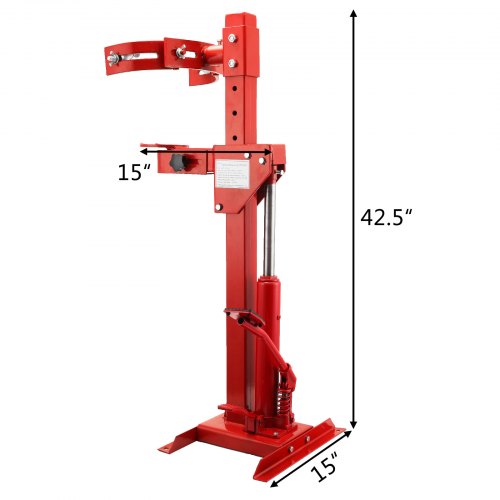 VEVOR 2.5 Ton Strut Spring Compressor Tool Hydraulic Tool Auto Valve ...
