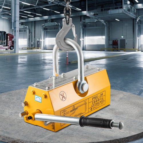 VEVOR Lifting Magnet with Release,4400 Lbs Pulling Force - Steel ...