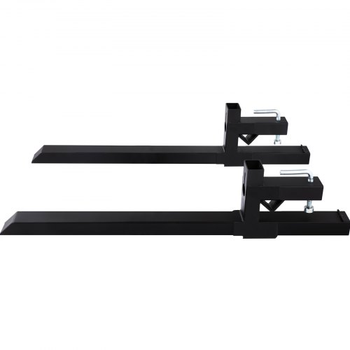 VEVOR Pallet Forks 43" 2000 Lbs Max, Clamp On Tractor Bucket Forks 59 ...