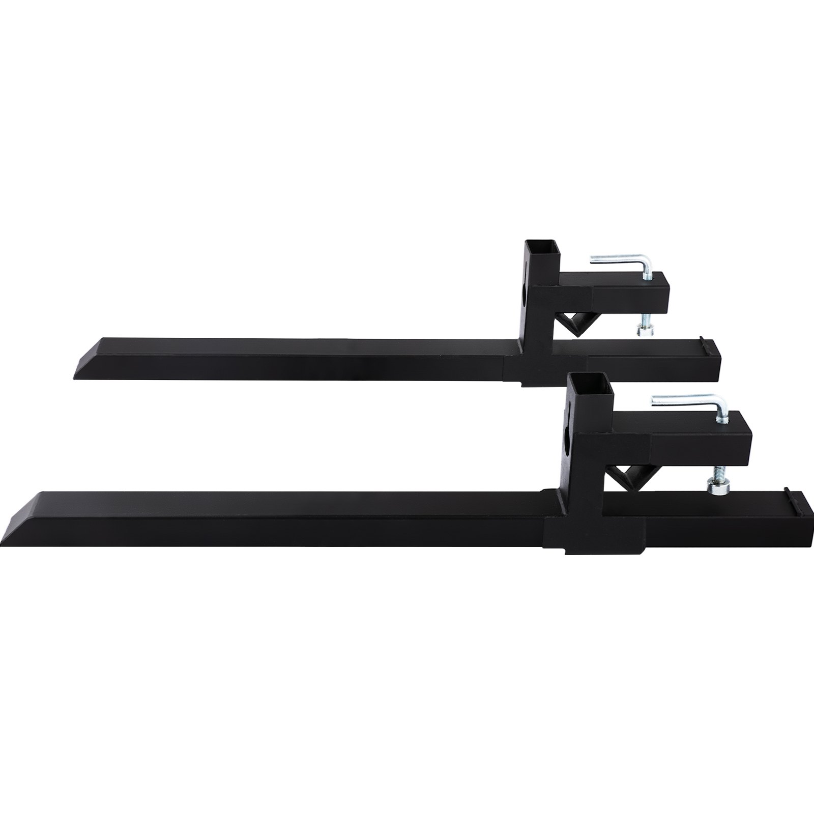 VEVOR Pallet Forks 2000 Lbs Clamp On Tractor Bucket Forks 46.9" Total ...