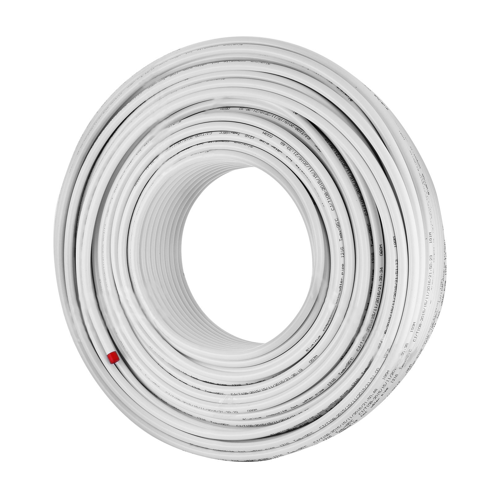 200m 1/2" PEX AL PEX Tubing Roll for Heating Plumbing | VEVOR US