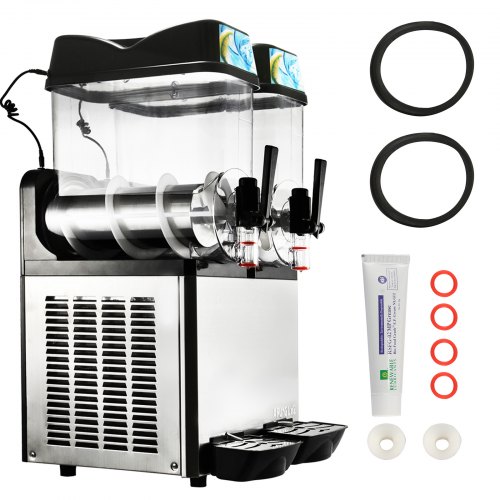 24L Commercial Slushie Machine Granita Slush Maker Slushy Juice | VEVOR US