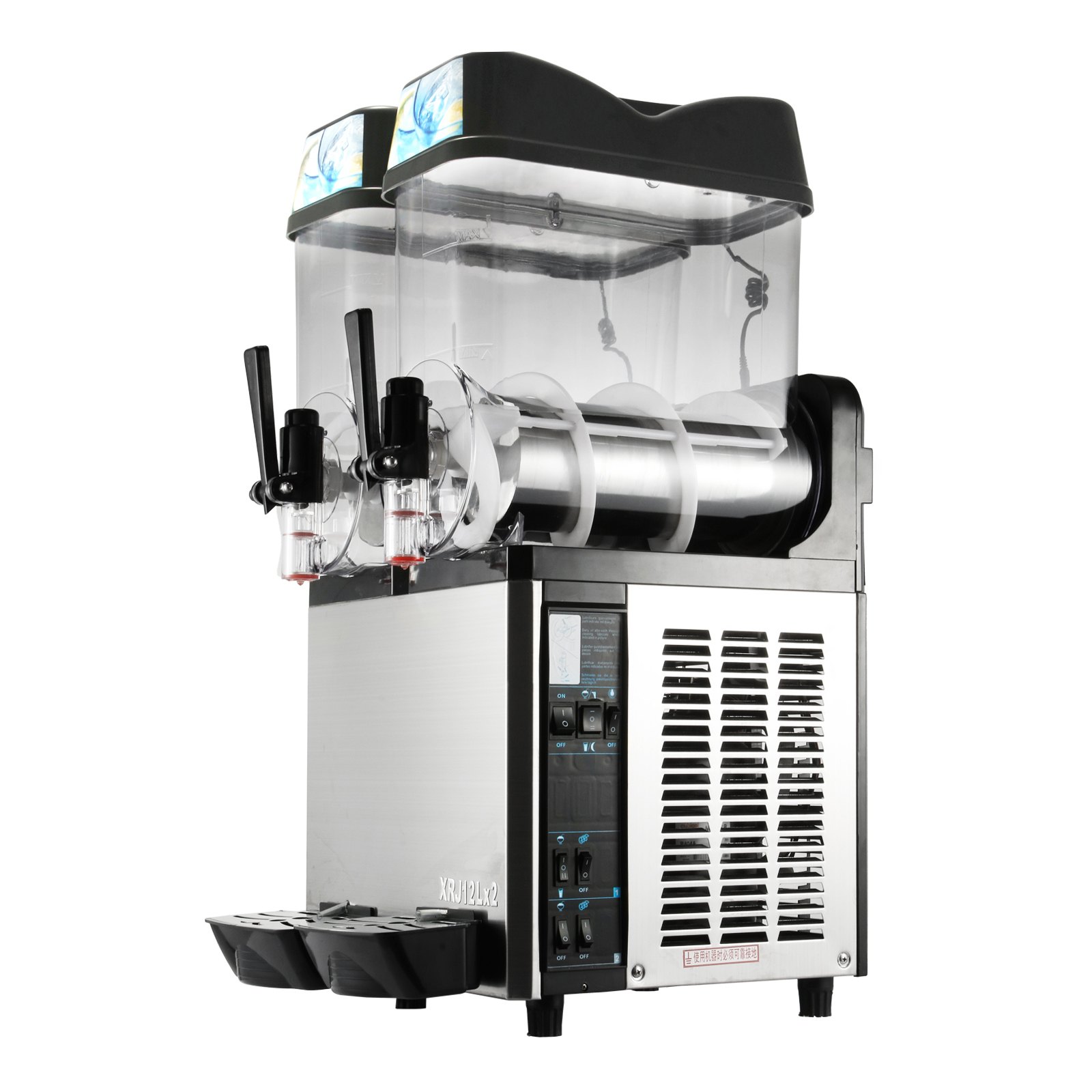 24L Commercial Slushie Machine Granita Slush Maker Slushy Juice | VEVOR US