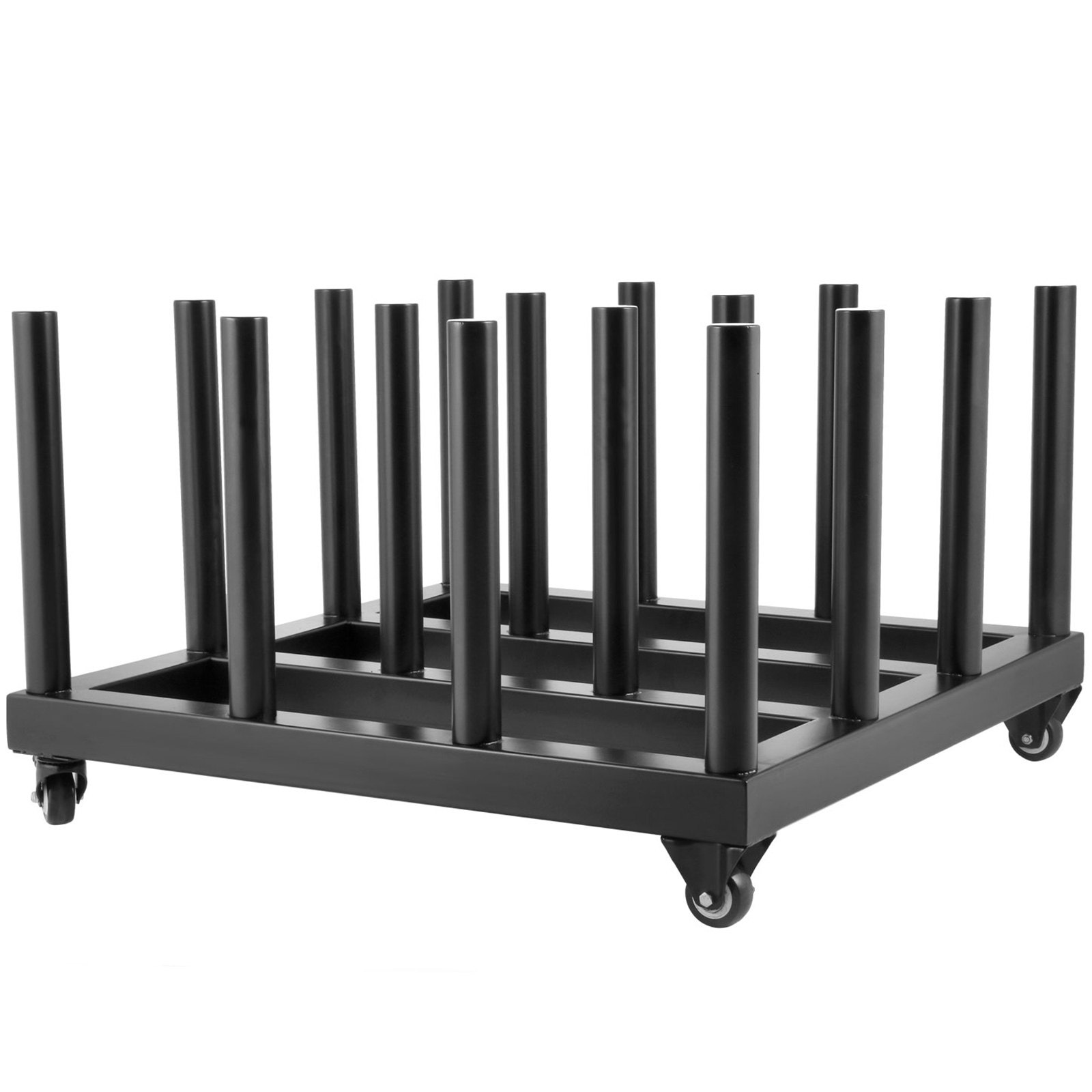 Digital Media Vinyl Cart Mobile Rack 16-roll Capacity 2" Core Heavy ...