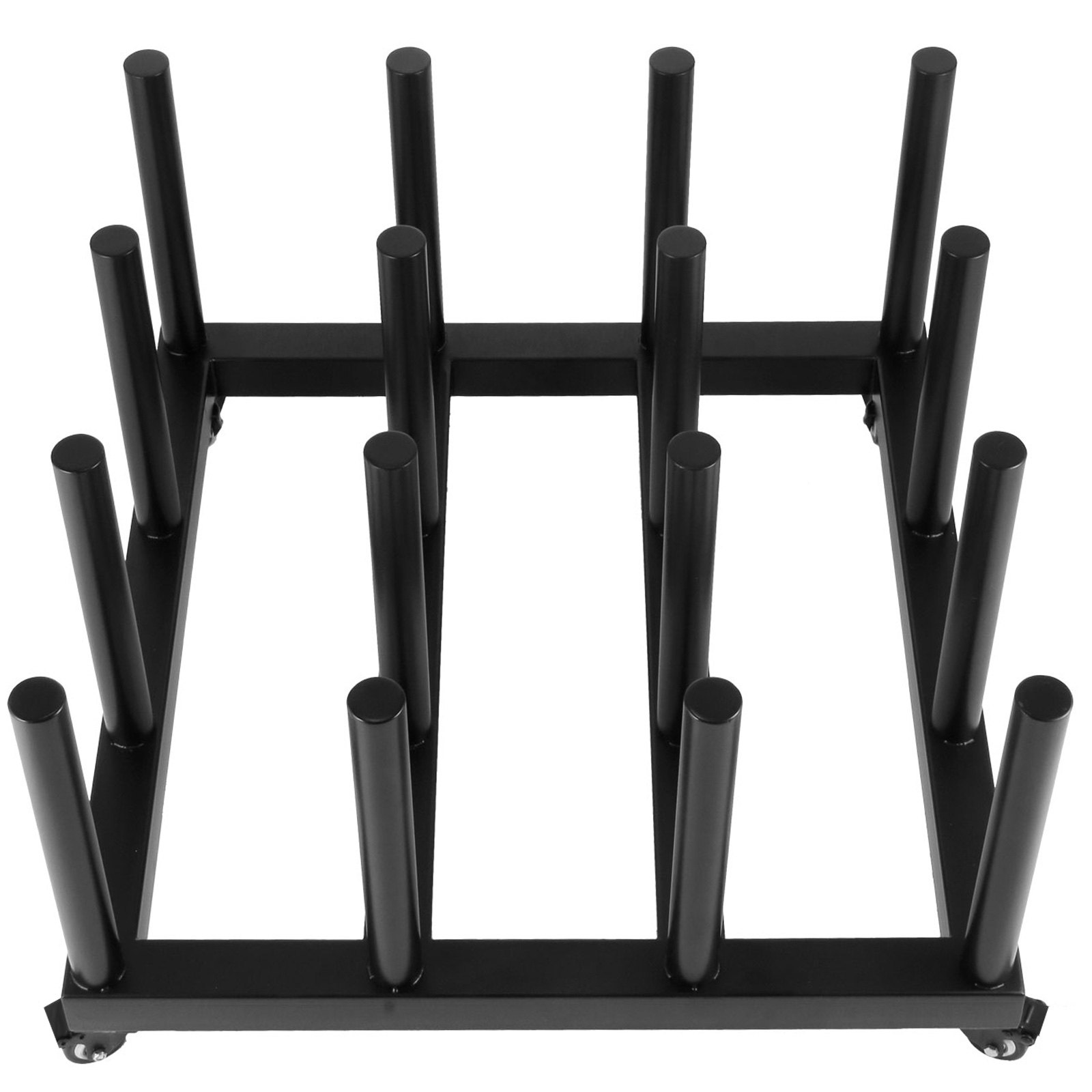 VEVOR Vinyl Cart Mobile Rack 16 Roll Capacity Vinyl Roll Rack 2" Core ...