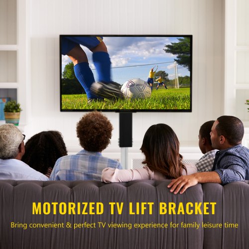 20" Motorized Tv Lift Bracket With Remote Controller For 14-32" Tvs ...