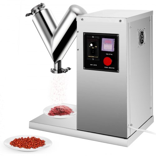 Vh-2 Powder Mixer Dry Powder Blending Machine Blender For Lab Home Use ...