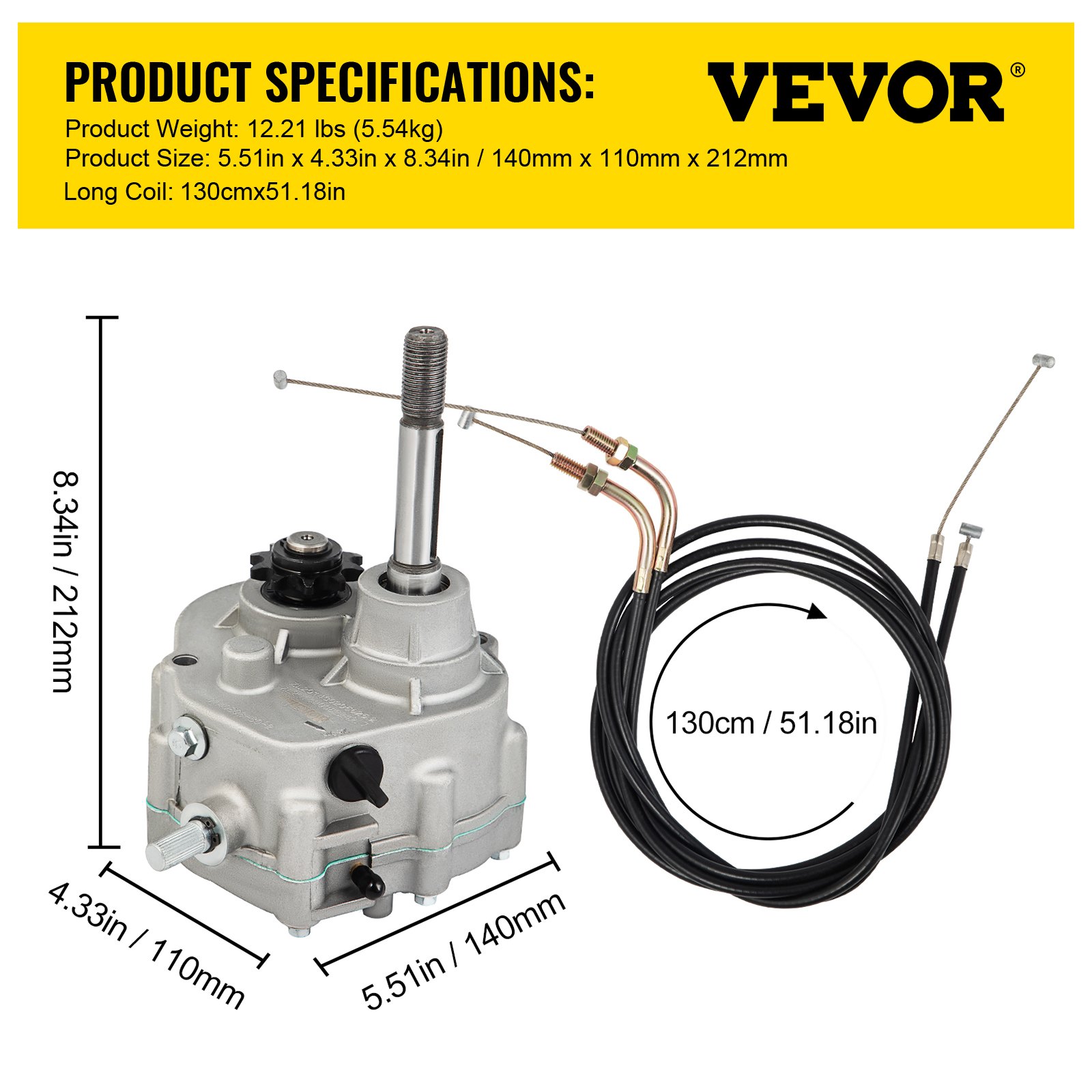 Go Kart Forward Reverse Gear box for 2HP - 7HP Engine 40/41 10T or 12T ...