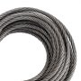 Fiber Core Winch Cable 3/8 X 75 Self Locking Swivel Hook Tow Truck ...