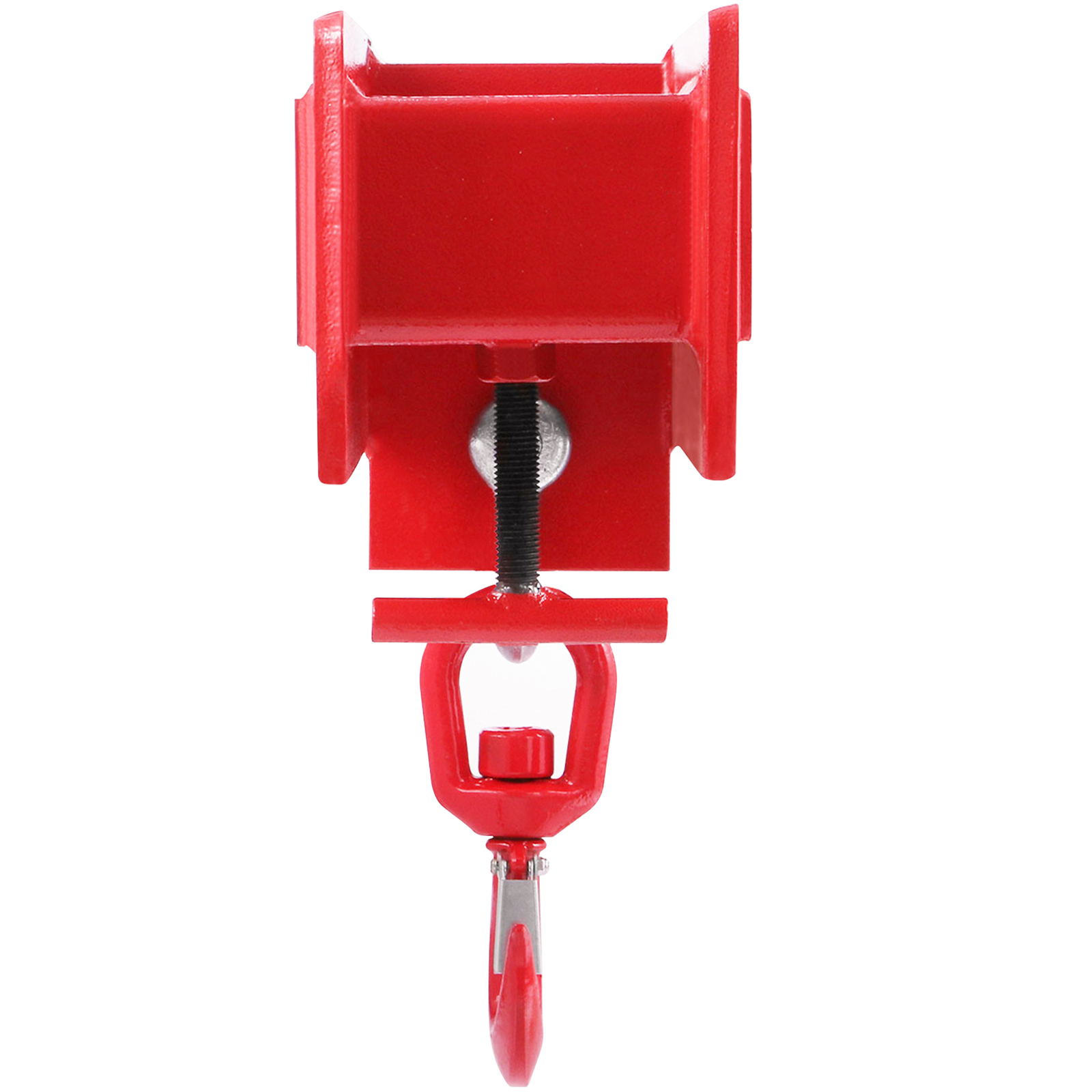 2t Forklift Lifting Hoist Swivel Mobile Crane Hook 4400lbs Industrial ...