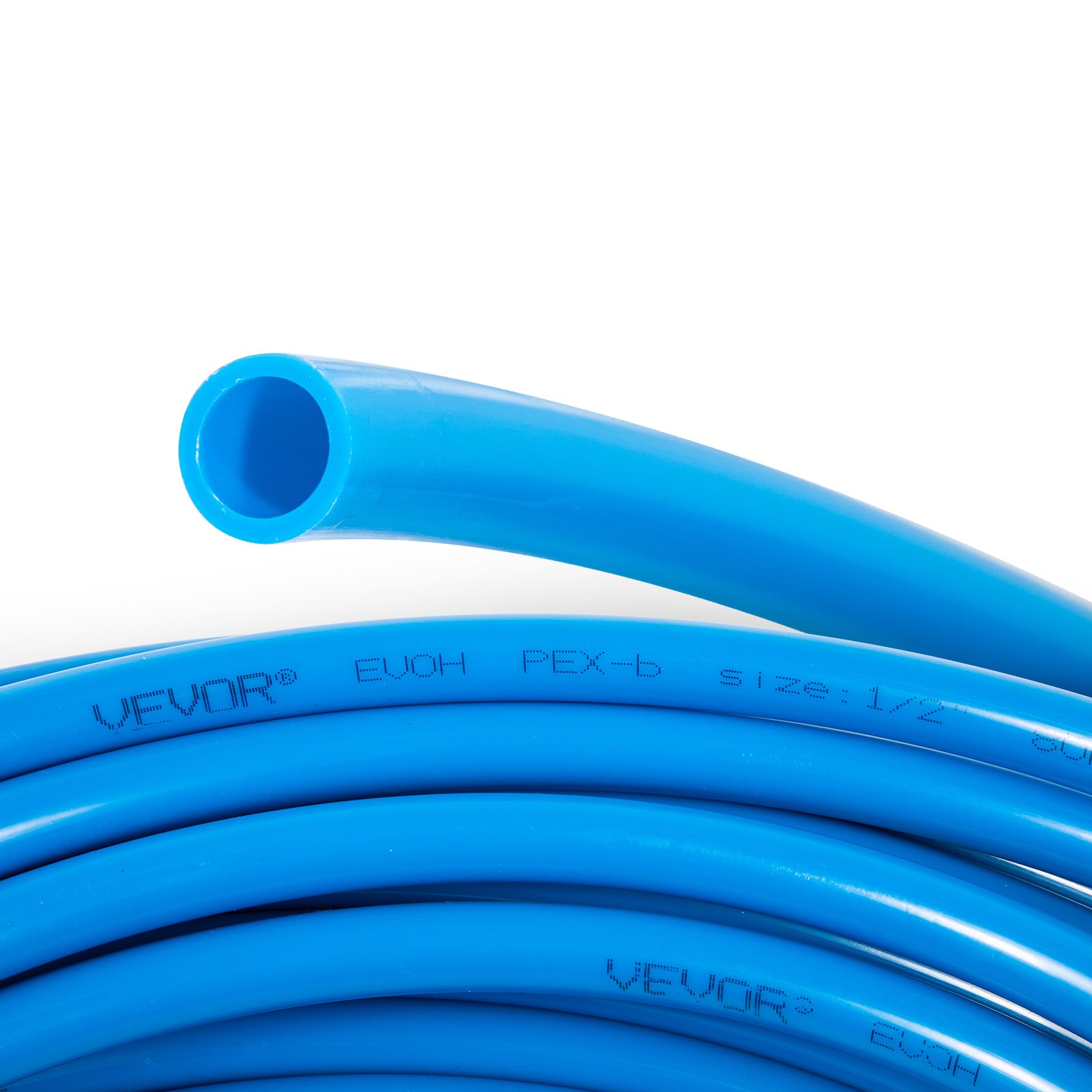 VEVOR PEX Tubing Pipe 2 Rolls of 1/2 Inch X 100 Feet PEX Tubing Non ...