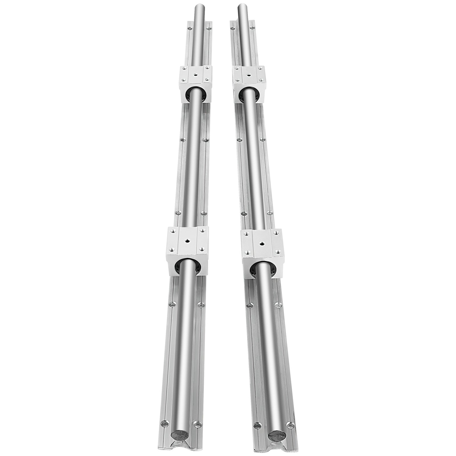 Sbr16-1000mm 2 X Linear Rail 4 X Bearing Blocks Cnc Router Bearing Sbr ...