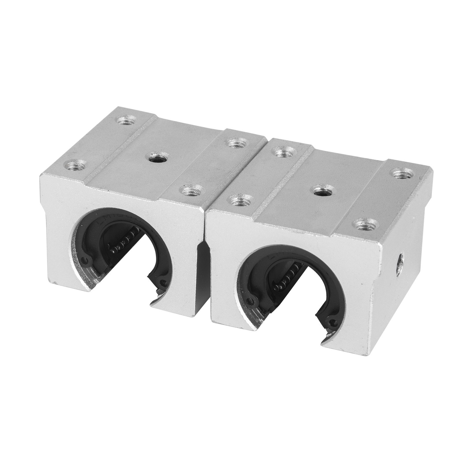 VEVOR Sbr 20-650mm 2x Linear Rail Set 4x Bearing Block Smooth Sliding ...
