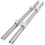 VEVOR Linear Rail 2 Set SBR 25-1200mm 2 Linear Rail Guide and 4SBR25UU ...