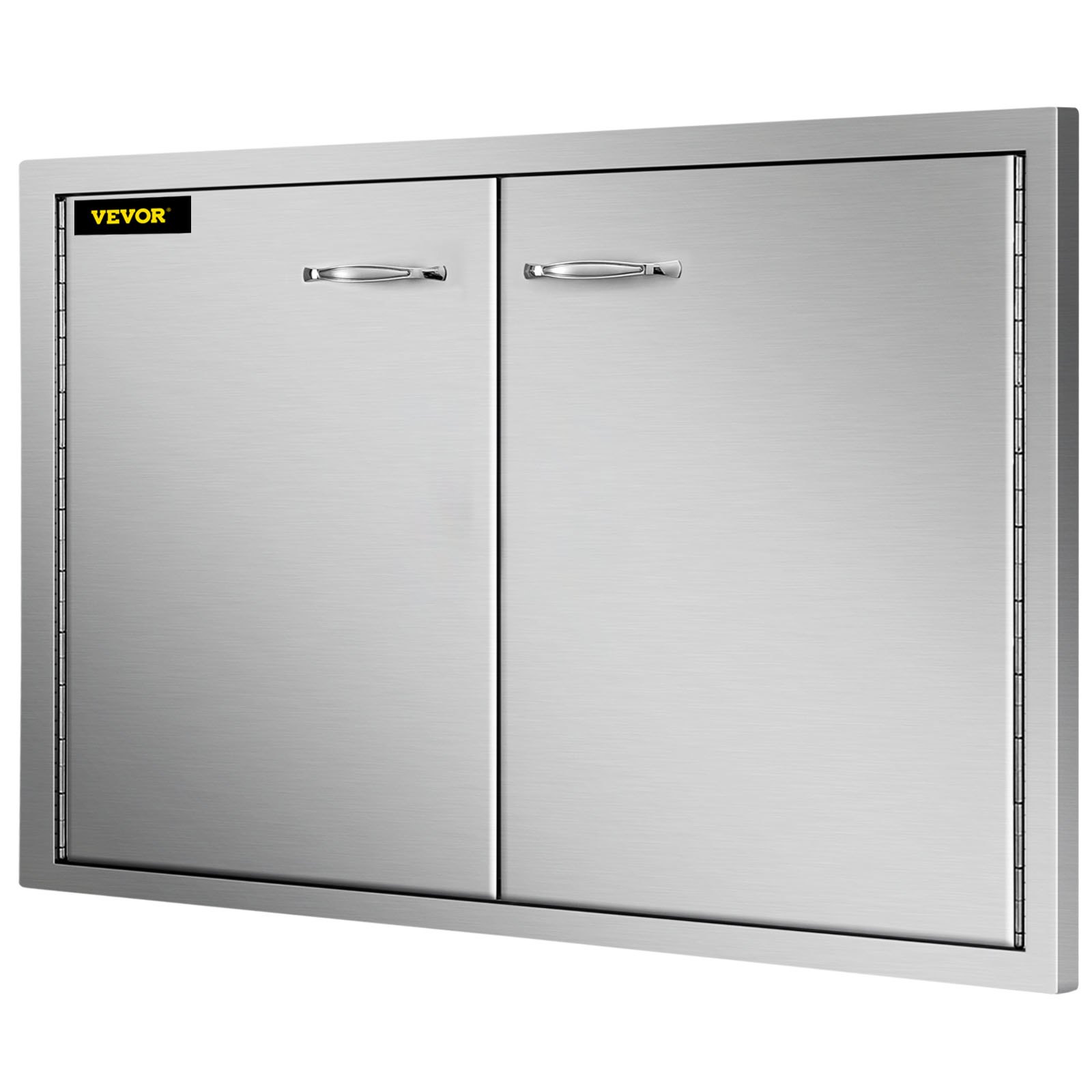 VEVOR BBQ Access Door 33W x 22H Inch, Double BBQ Door Stainless Steel ...