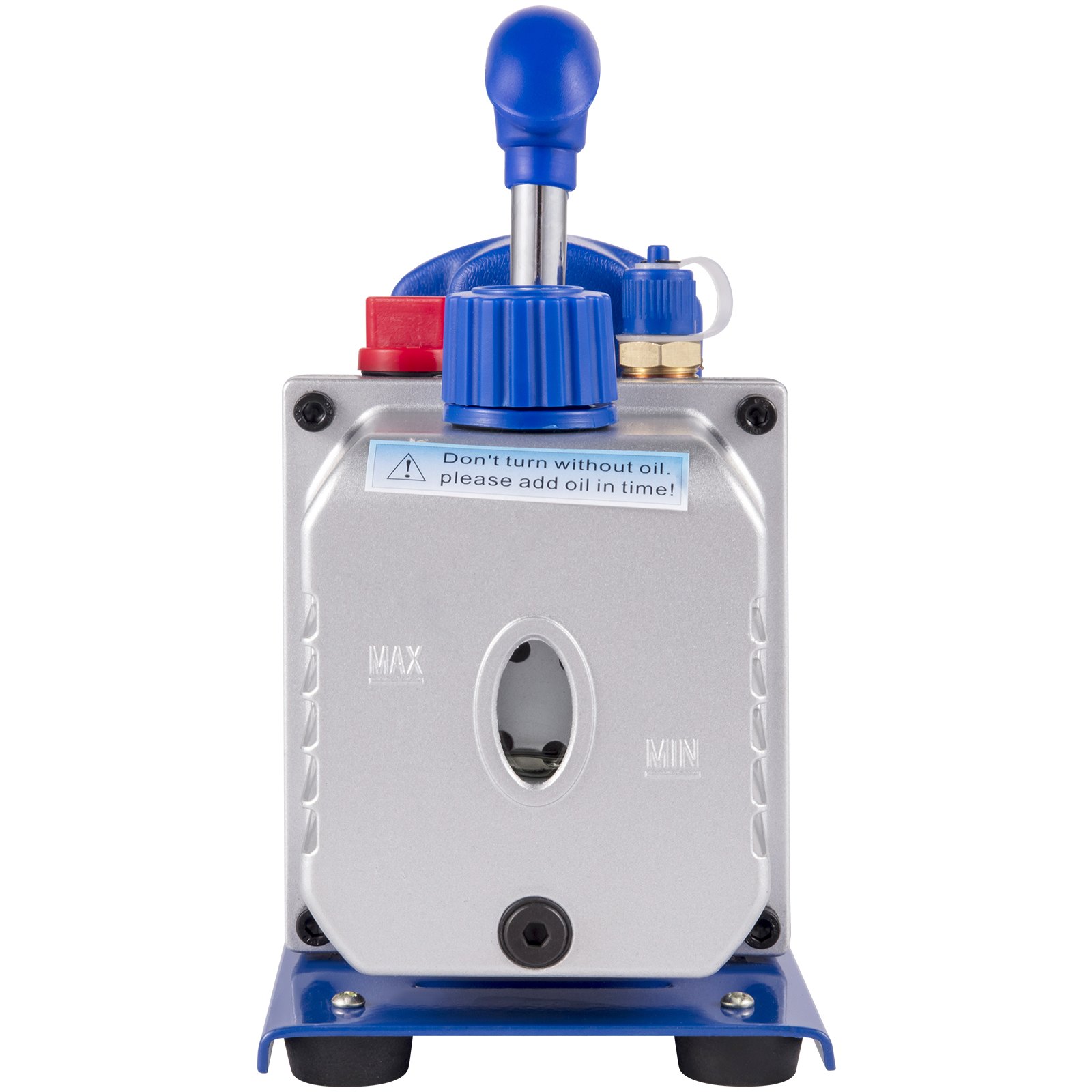 VEVOR 3CFM 1/4HP Single Stage Air Vacuum Pump HVAC R134a R12 R22 R410a ...