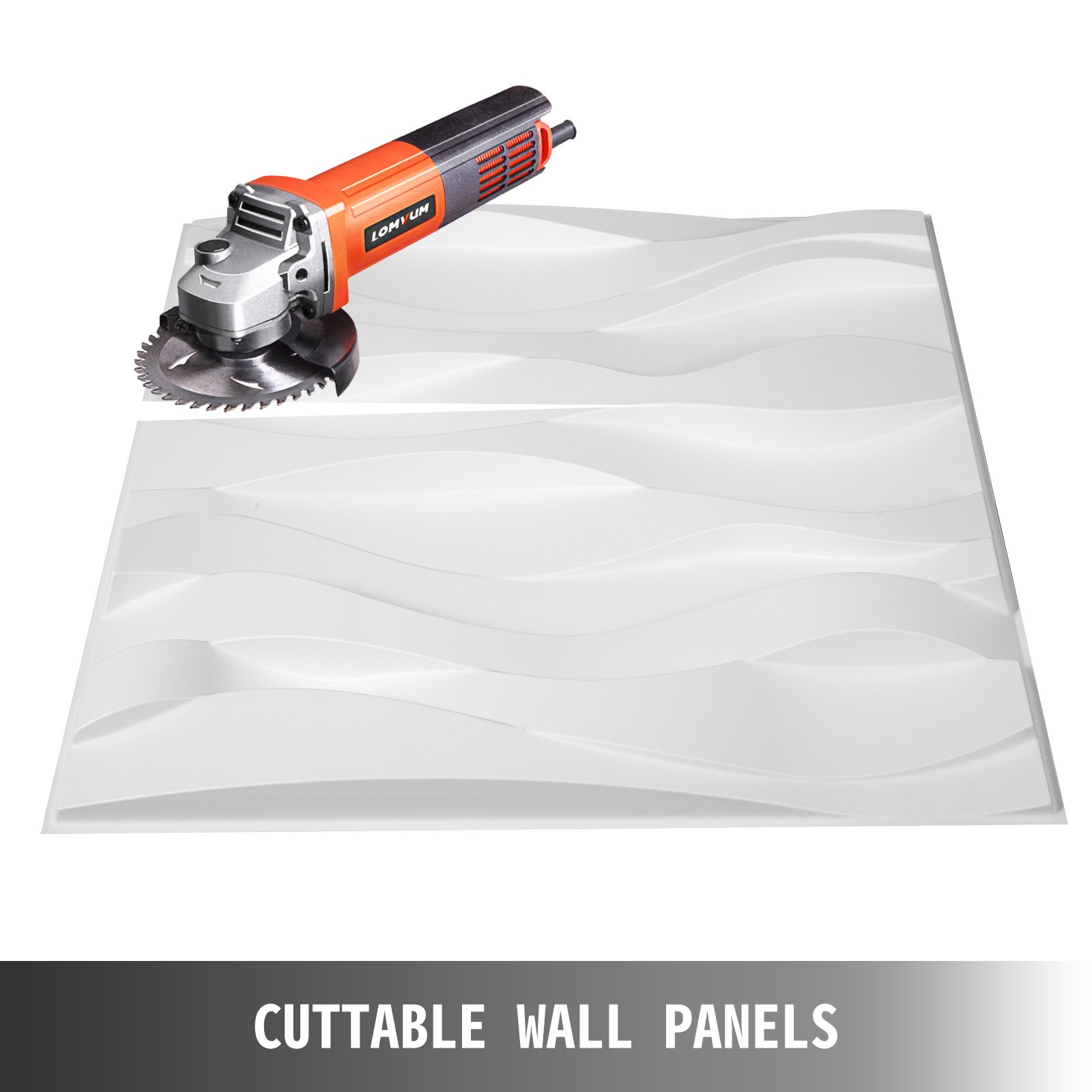 VEVOR 3D Wall Panels Wall Panels 13 Pack PVC Decorative Wall Panels 3D ...