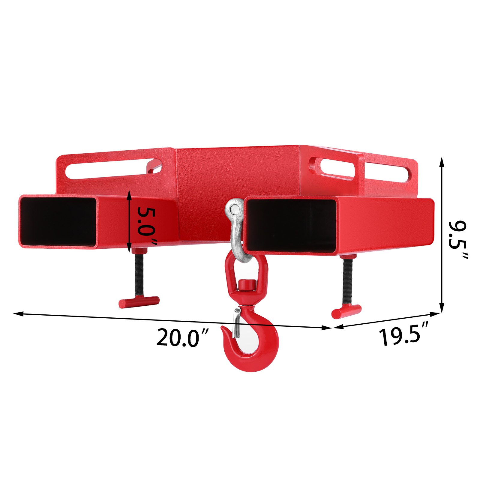 VEVOR VEVOR Forklift Lifting Hook 3000KG Vat Included Telehandler Jib ...