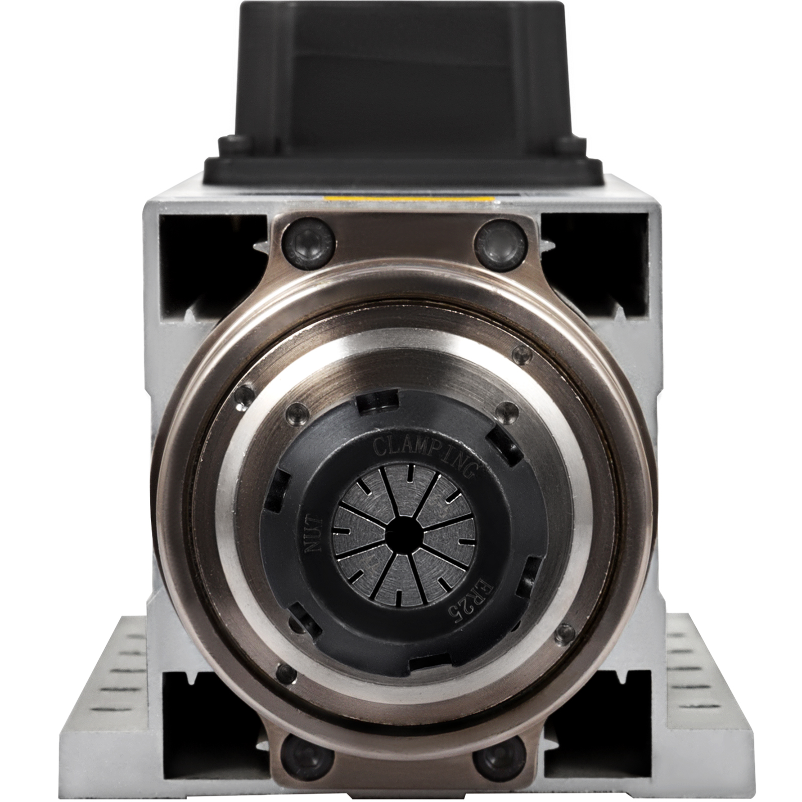 VEVOR Spindle Motor 4KW Square Air Cooled Spindle Motor ER25 18000RPM Collect & VFD Variable ...