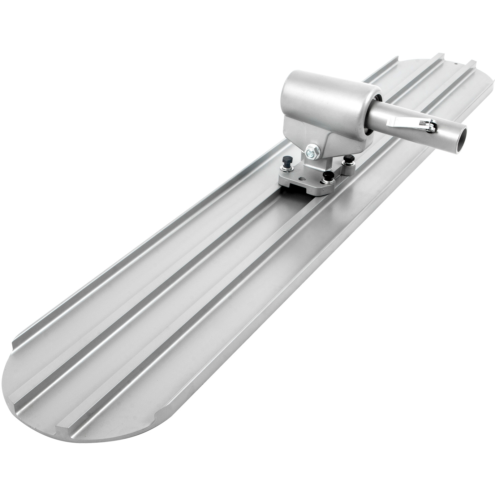 VEVOR Bull Float Magnesium Concrete Float 48 x 8" Round End Concrete ...