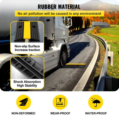 4x 1-Channel Truck 39.4" x 5.9" x 1.18" Cable Bridge Cable-Protector ...
