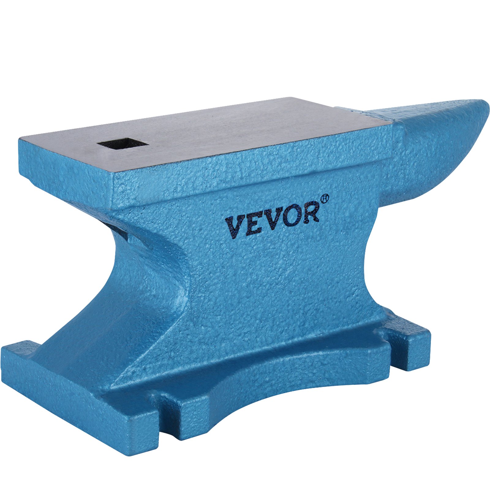 VEVOR 55 lb Anvil Blacksmith Cast-Iron 25 kg Heat Treated Long Round ...