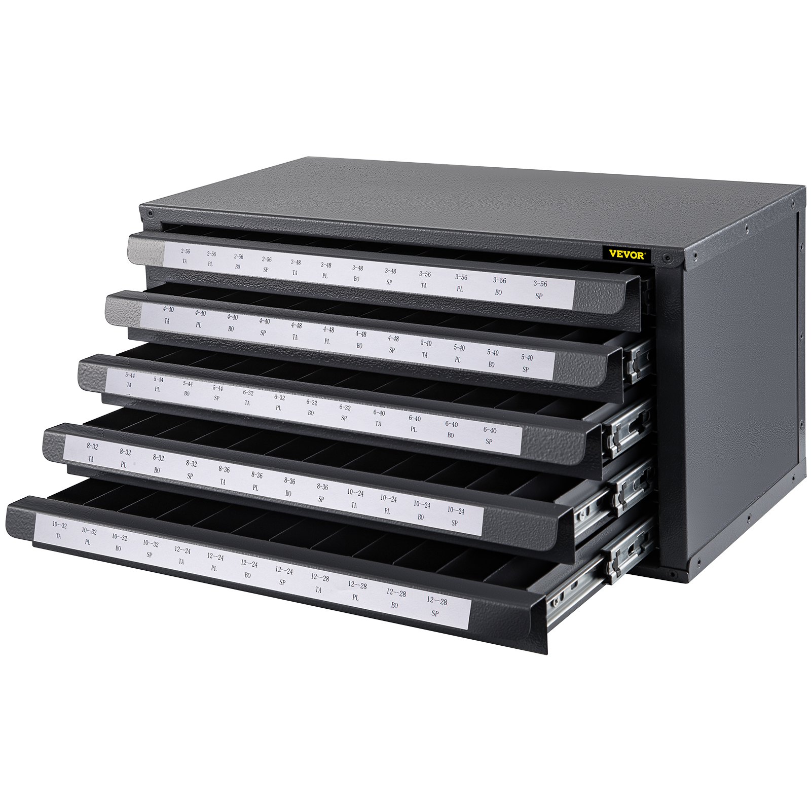 VEVOR Tap Dispenser Cabinet, Five-Drawer Tap Dispenser, Tap Organizer ...