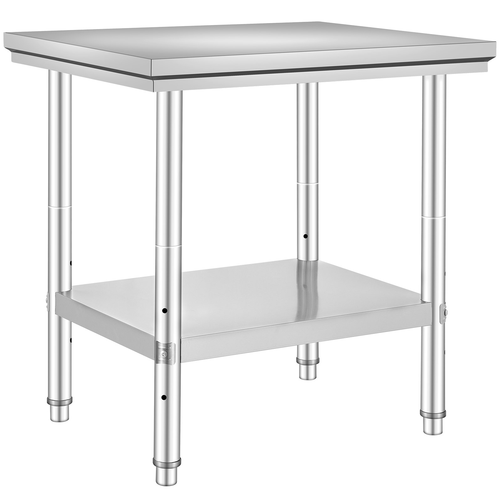 VEVOR Stainless Steel Commercial Kitchen WORK TABLE 610x762mm | VEVOR AU