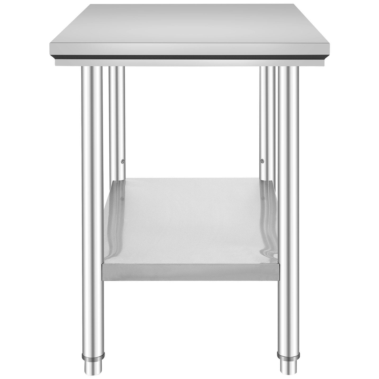VEVOR Stainless Steel Work Table 24 x 36 x 32 Inch Commercial Kitchen ...
