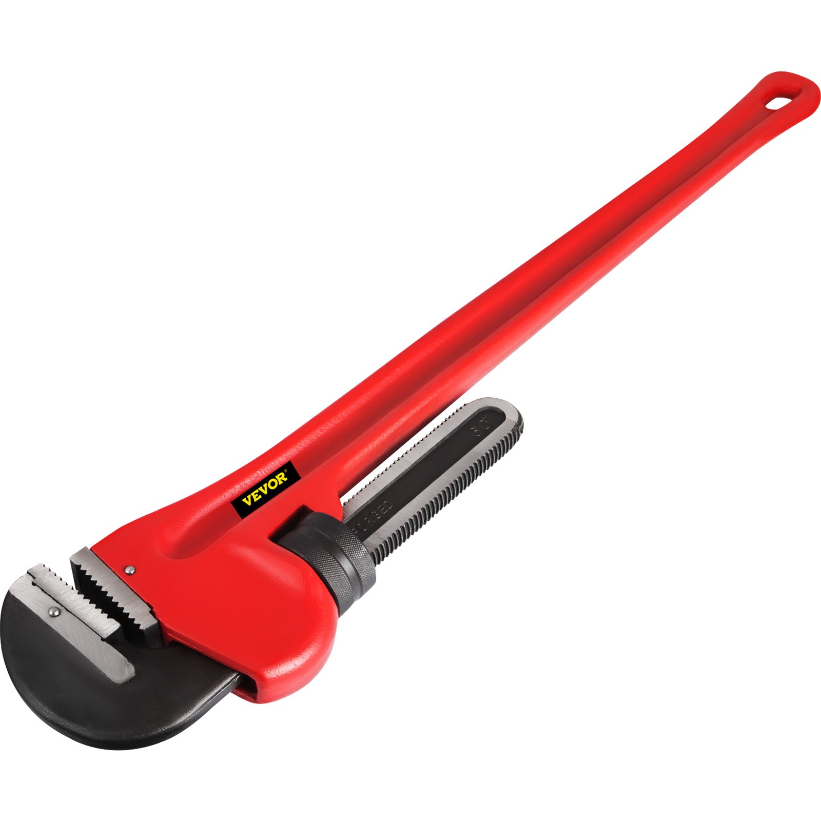 VEVOR Pipe Wrench, 60 inch, Heavy Duty Cast Iron Straight Plumbing ...