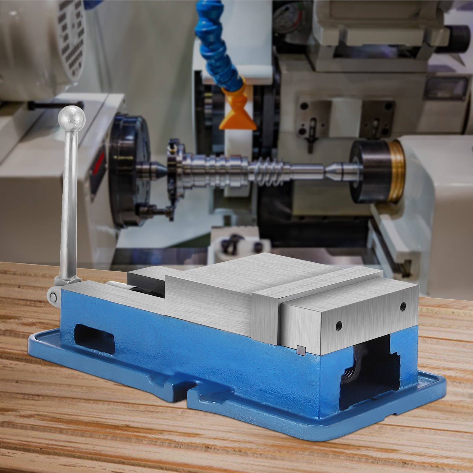 VEVOR VEVOR 6 Inch Powerful Precise Clamping Vice, 59.4lbs Vice Machine ...