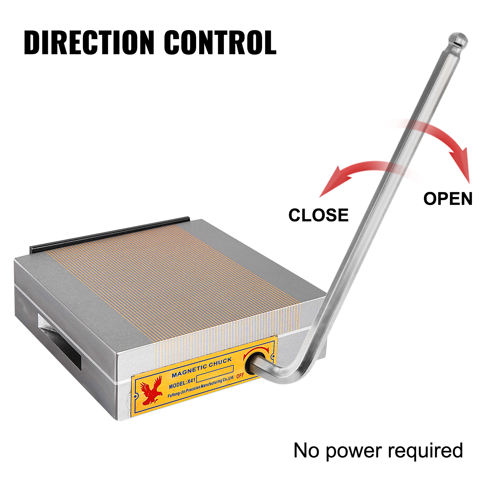 6"x6" Magnetic Chuck Fine Pole Machining Wire Cutting Line Cutting ...