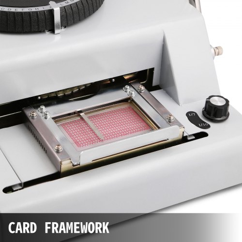 72 Character Embossing Embosser Pvc Card Vip Club Card Protable | VEVOR US